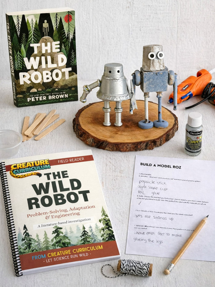 The Wild Robot Novel - Book Study – Creature Curriculum